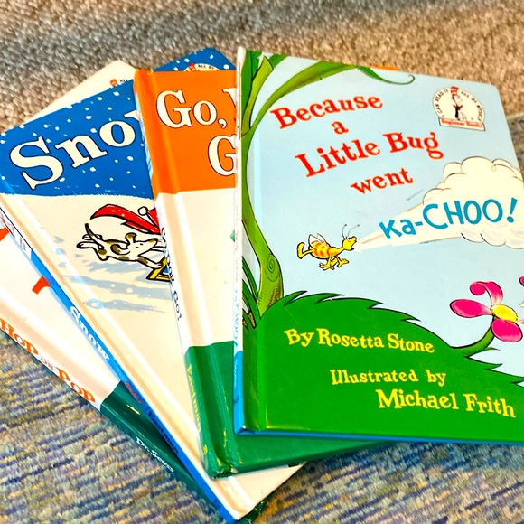 dr suess | Other | Vintage Dr Seuss Books Set Of Four Hardbound Copies ...